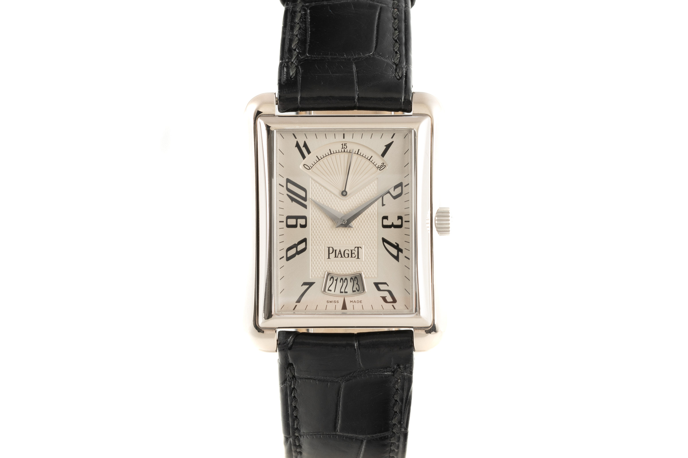 Piaget Emperador 18 ct white gold automatic Kal. 560 P Ref. P10108 ...